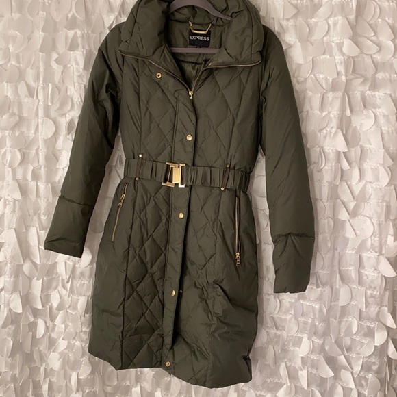 Express | Jackets & Coats | Long Puffer Coat | Poshmark